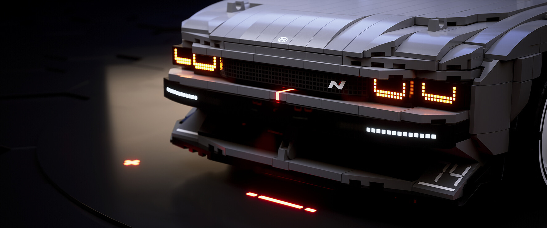 ArtStation - UE5 LEGO Hyundai VISION 74 Rendering Test