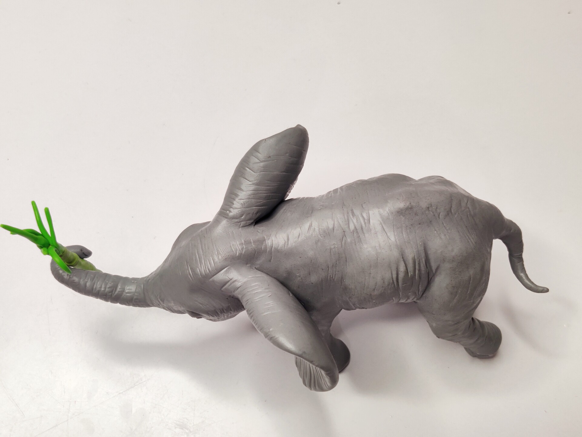 baby elephant clay sculpture
