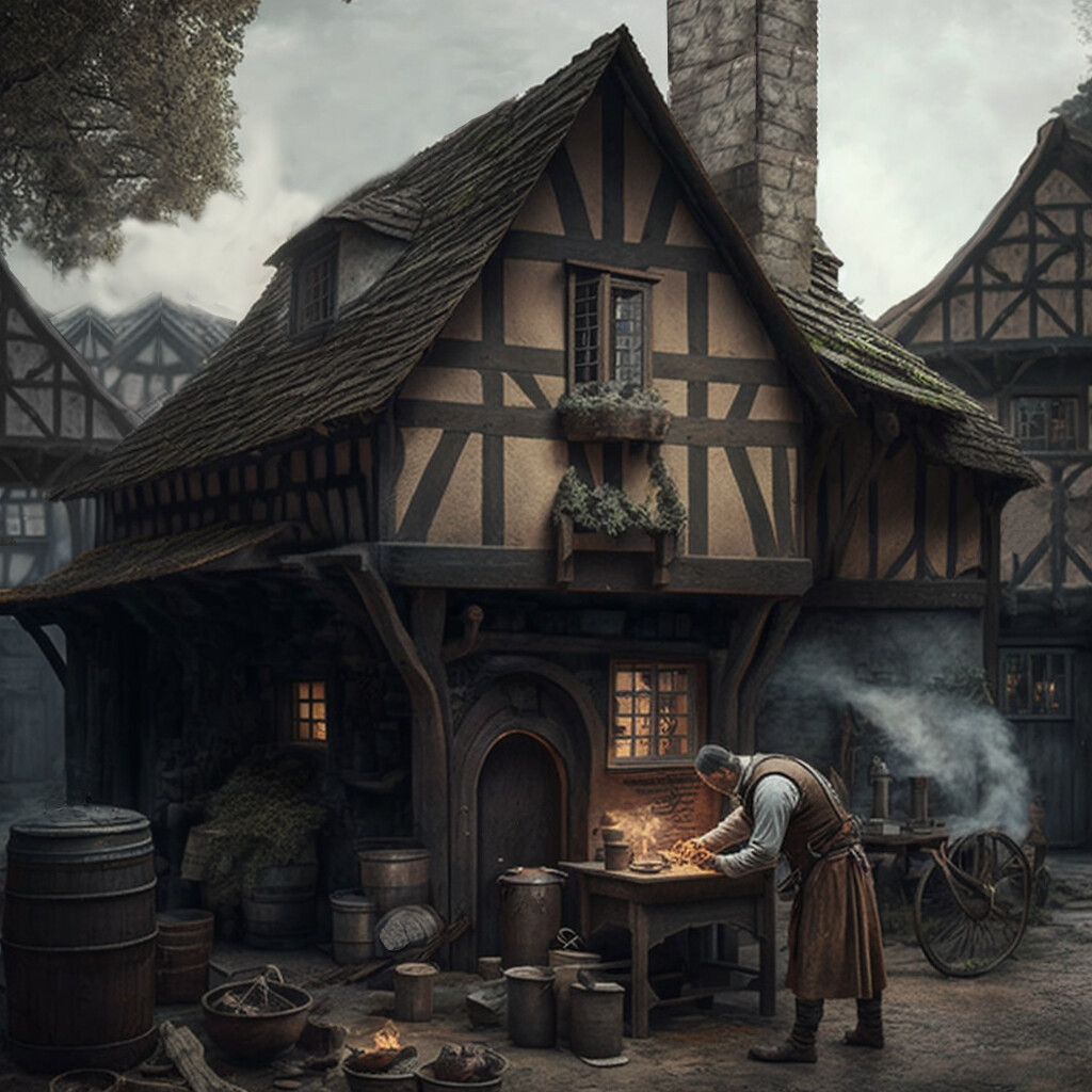 ArtStation - A look at medieval blacksmithing