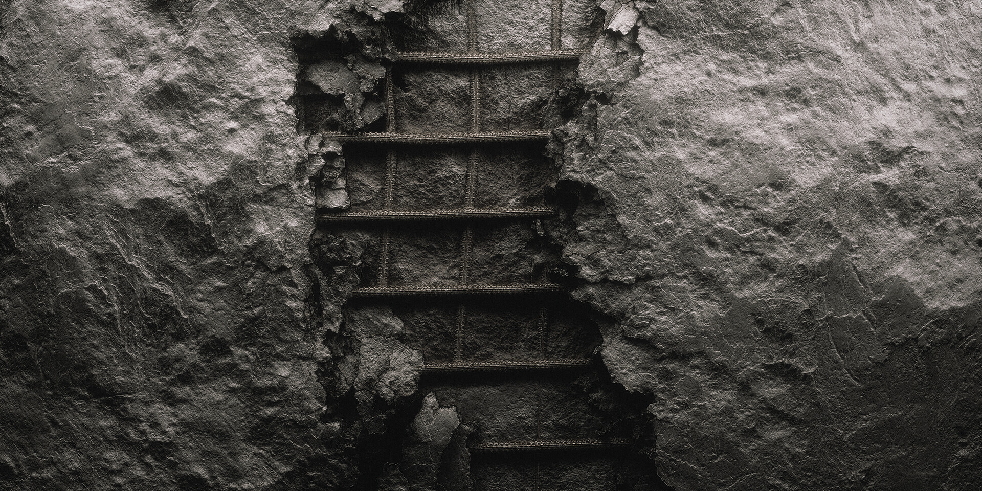 ArtStation - Damaged Wall