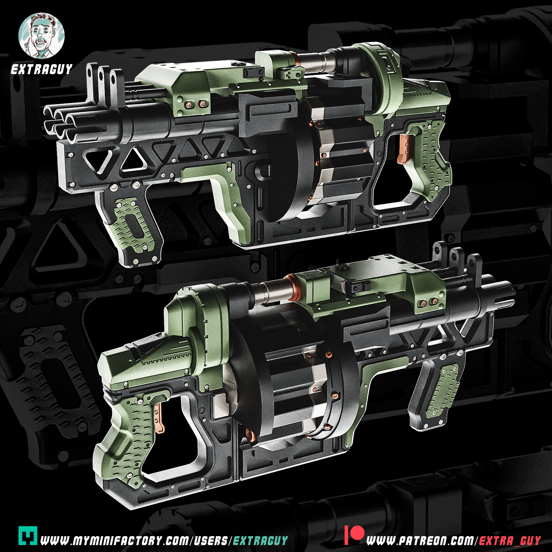 ArtStation - Leadwall 3D Printable