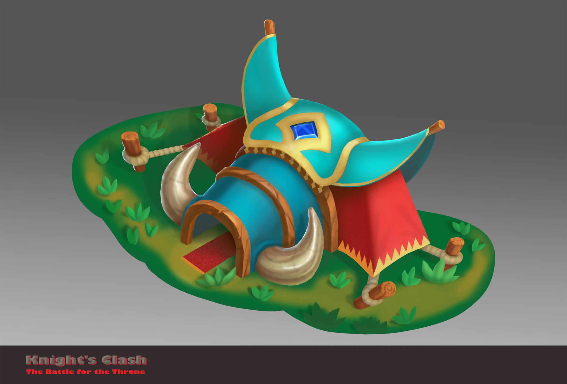 ArtStation - Knight's Clash: The Battle for the Throne