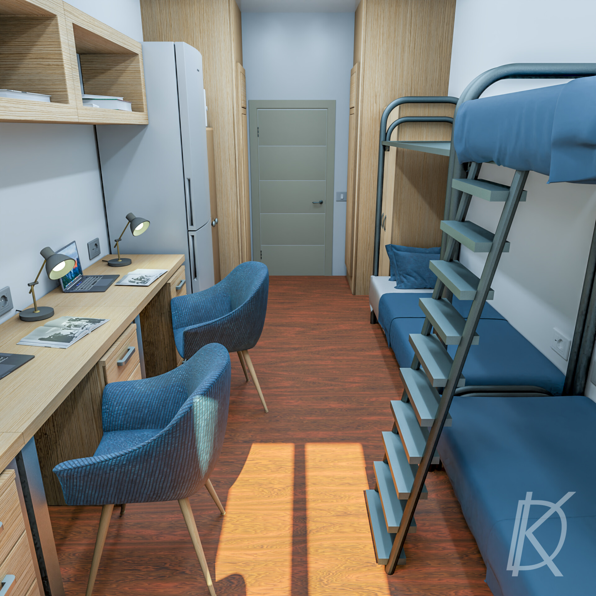 ArtStation - Dorm room design
