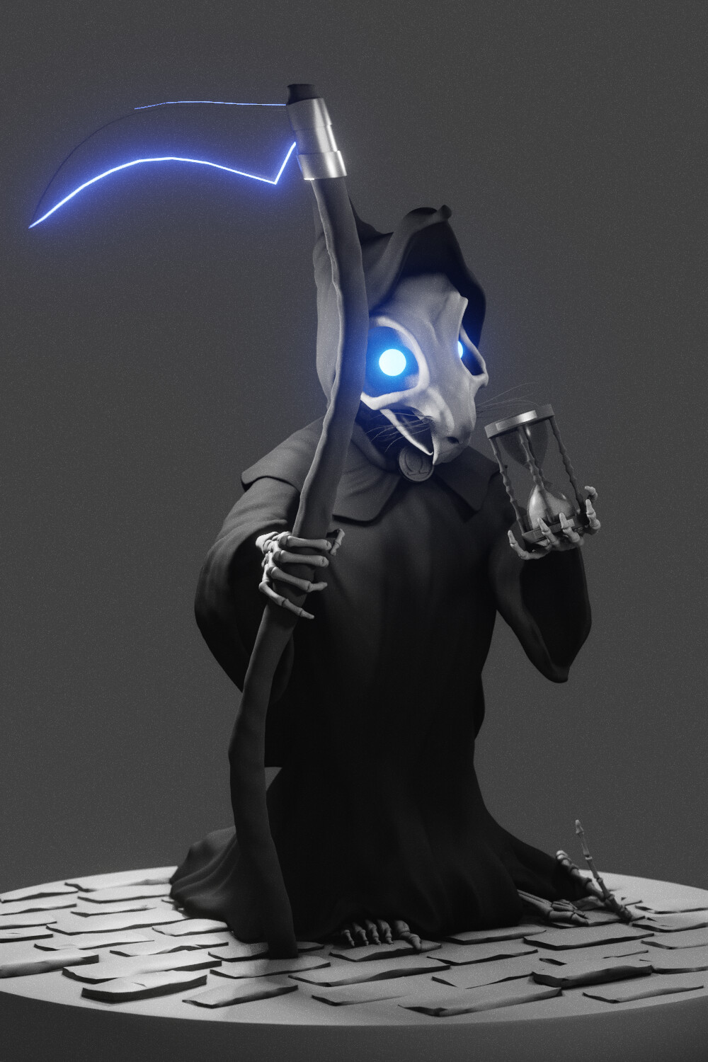 ArtStation - Death of Rats - Discworld Character