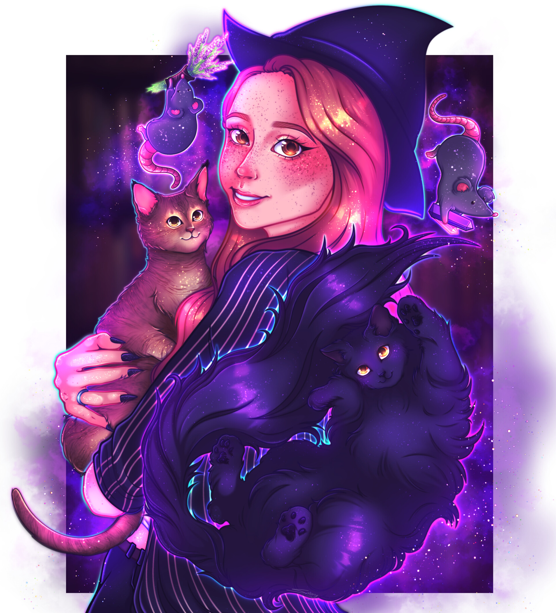 ArtStation - Half-Body Full Render for Mica