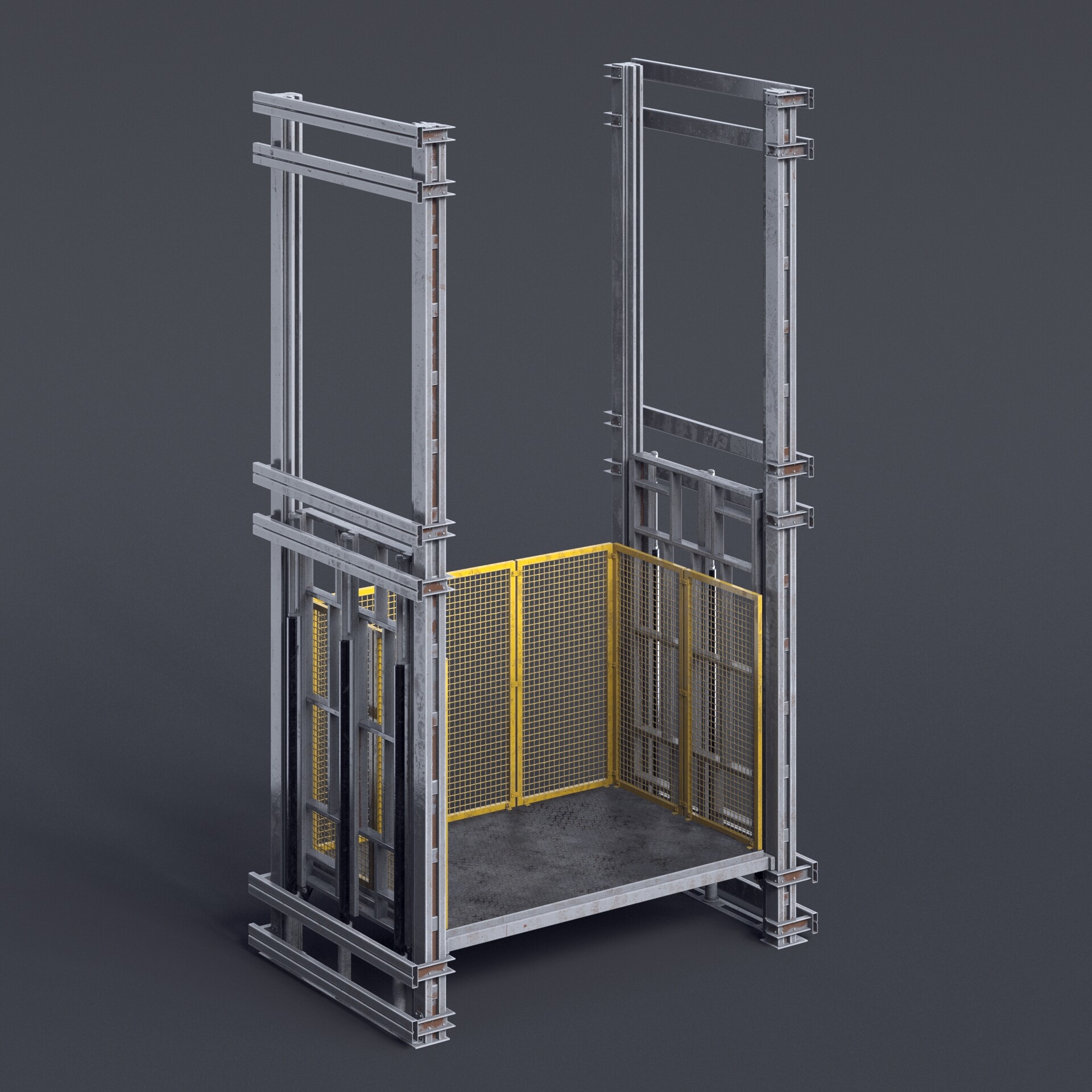 ArtStation - Industrial Elevator