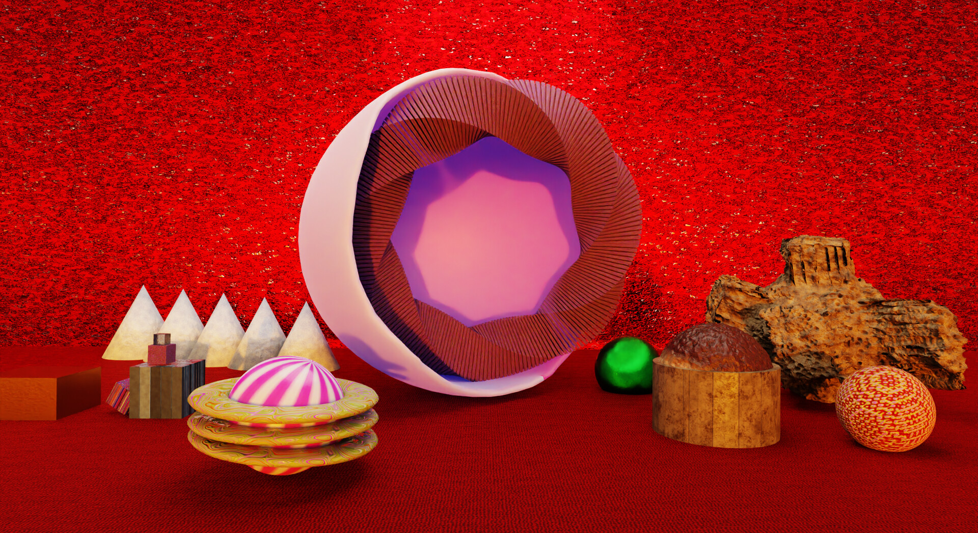 ArtStation - Random Abstract Artwork - Glitters and Fabrics