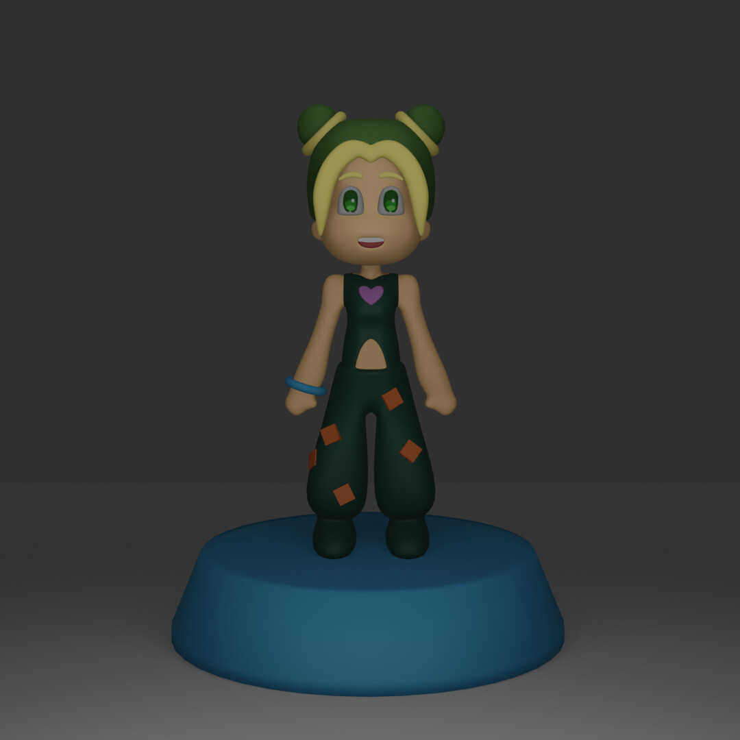 ArtStation - Jolyne Cujoh Chibi