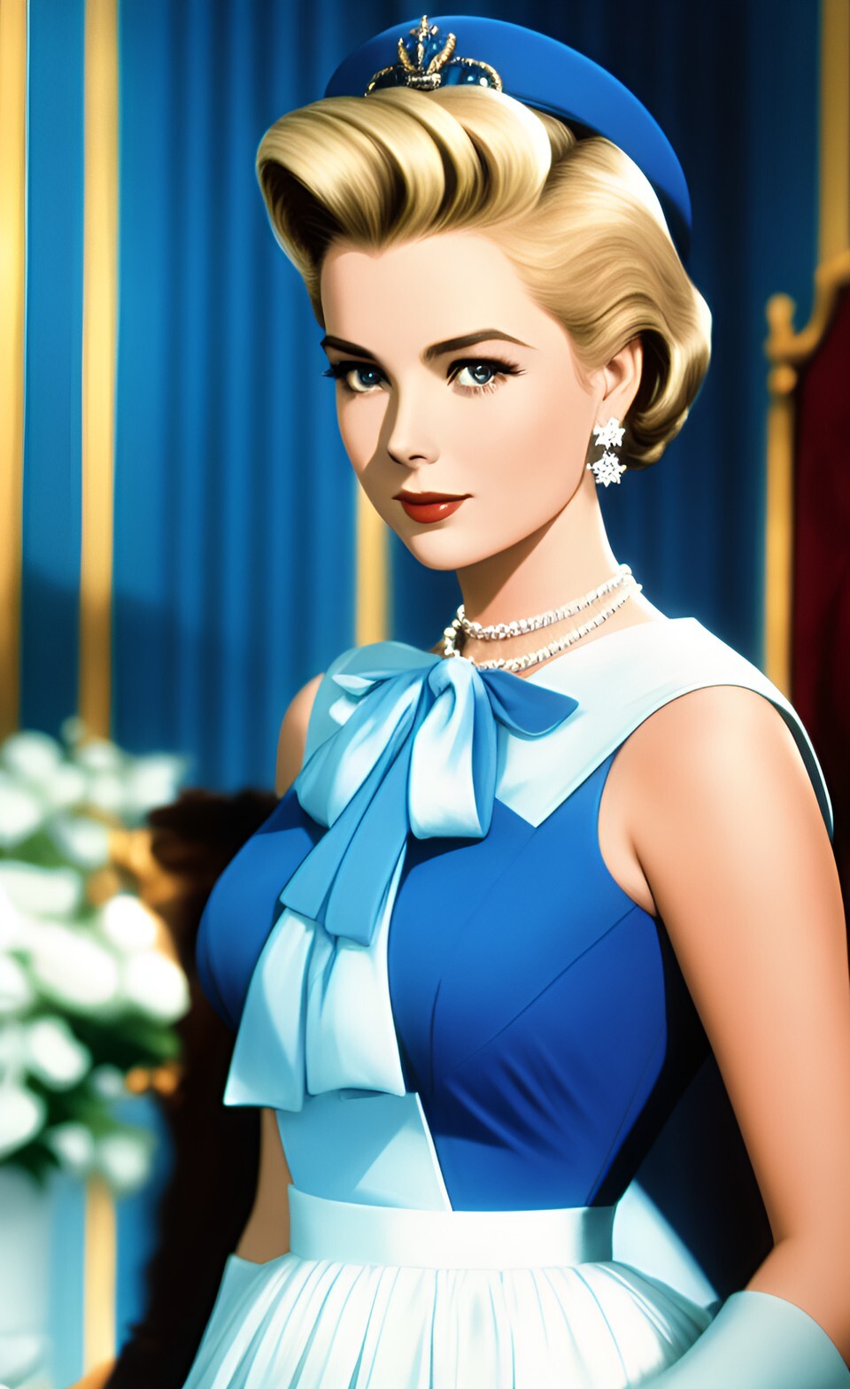 ArtStation - Charming Grace Kelly