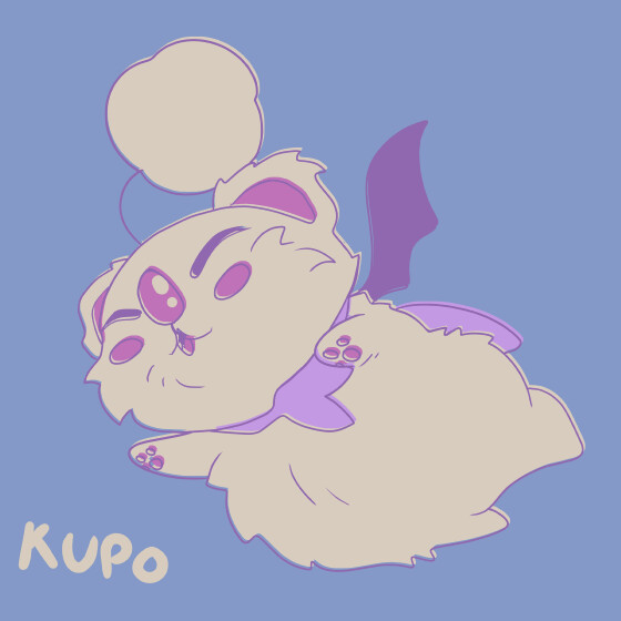 ArtStation - Moogle fanart