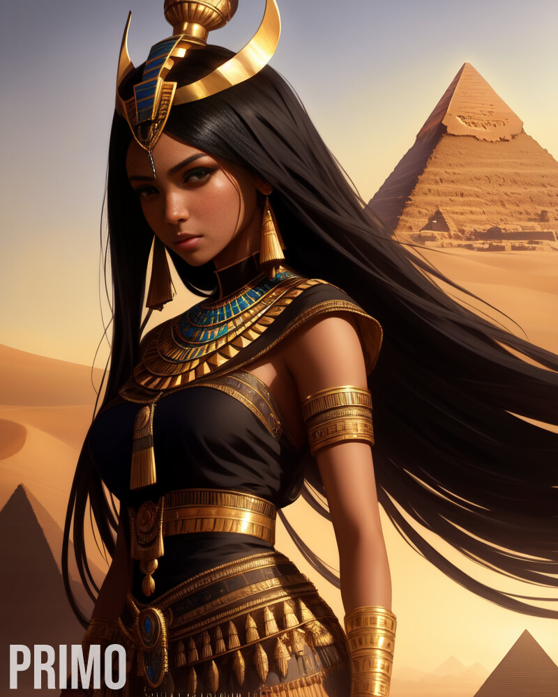 primo_aiart - Egyptian Girl