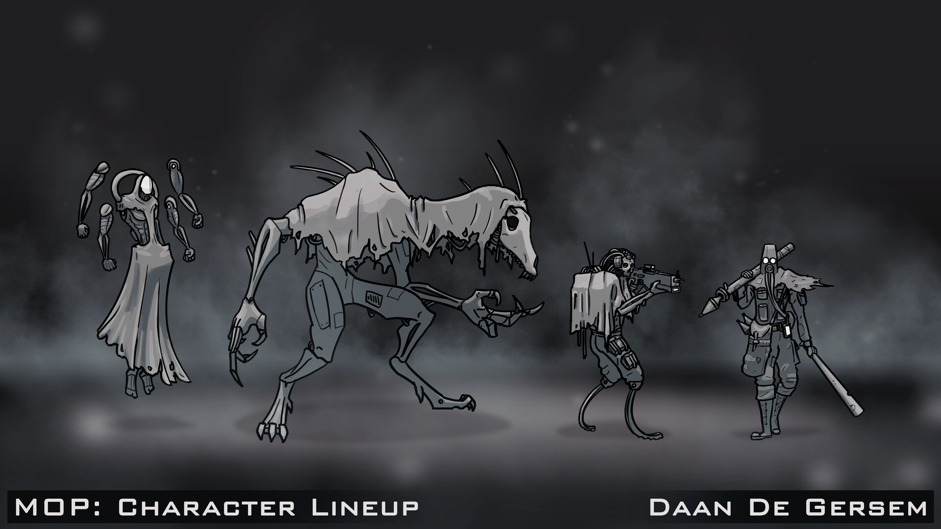 ArtStation - MOP: Character Lineup