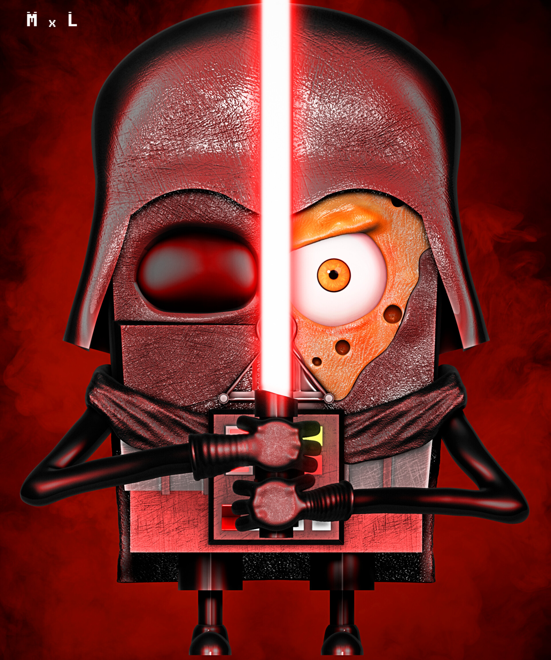 ArtStation - Darth Spongebob