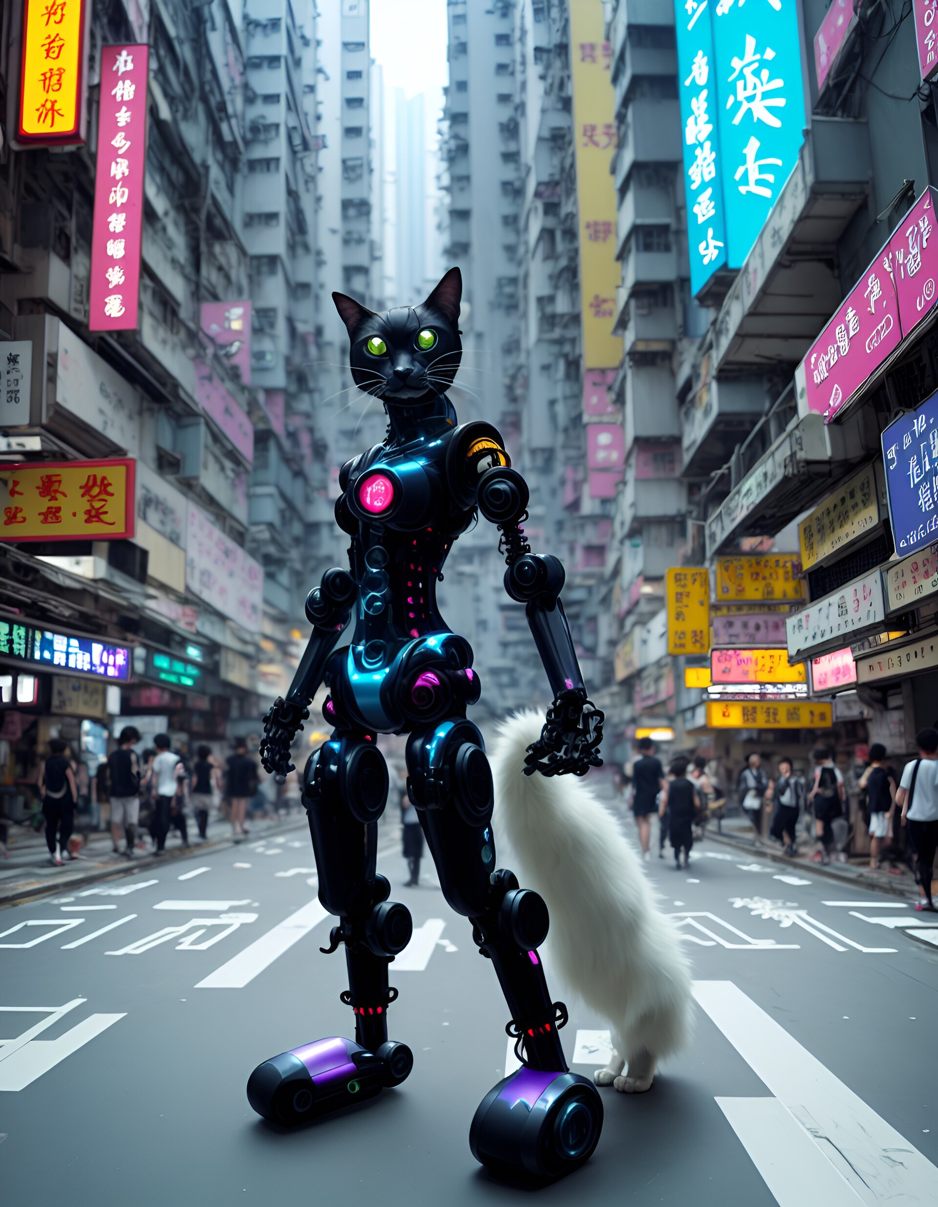 InterlinkedAI - The Feline Force: Cybernetic Cat Kill Squad