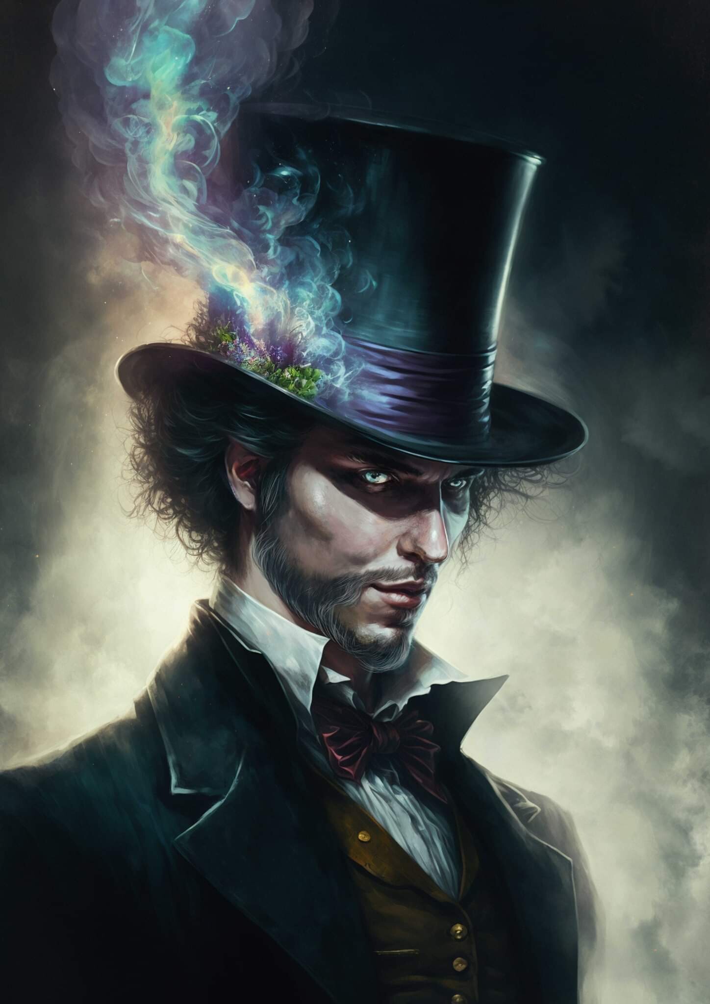 ArtStation - portrait of vampire