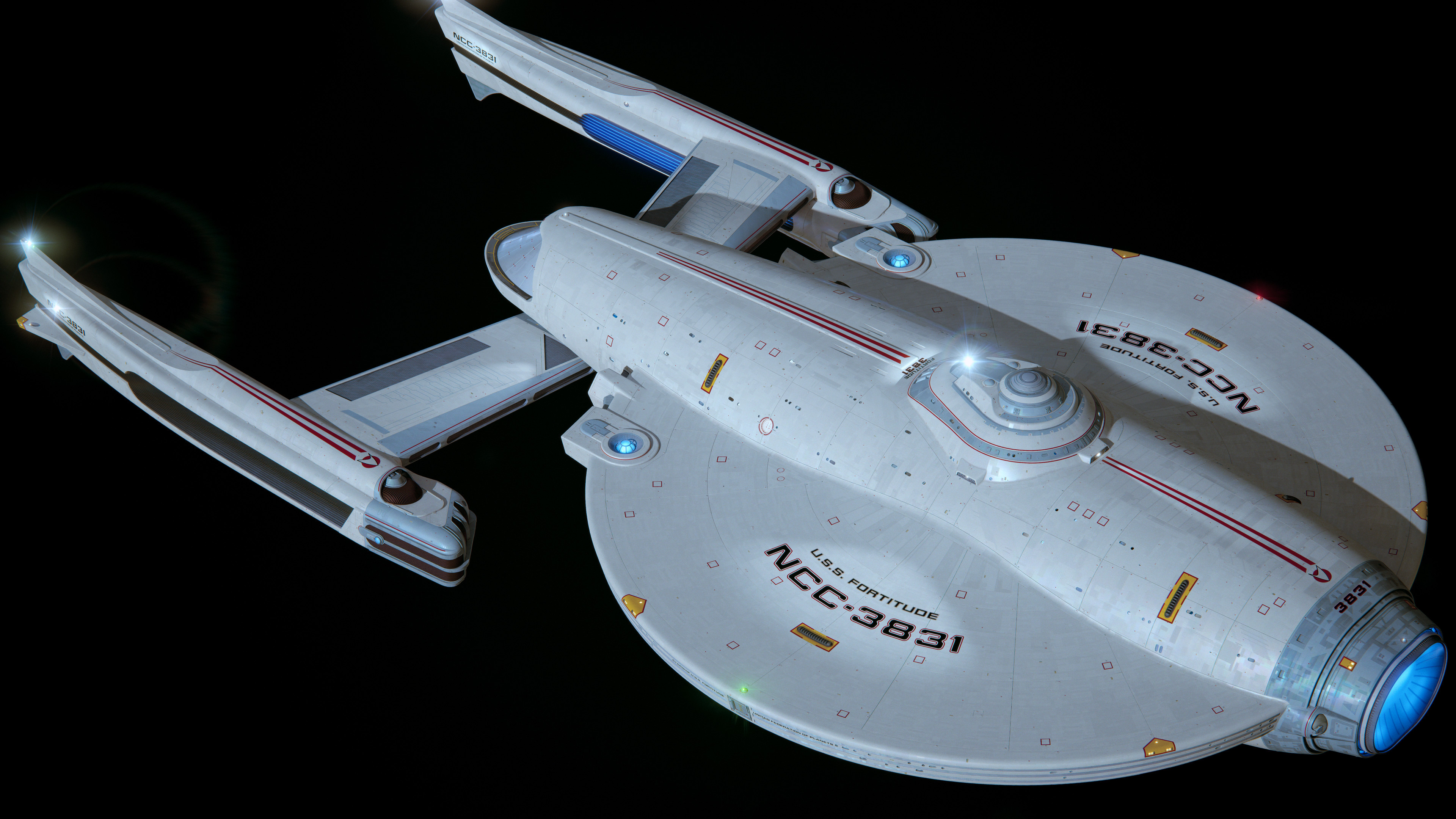 Howard Day - USS Fortitude cruising...