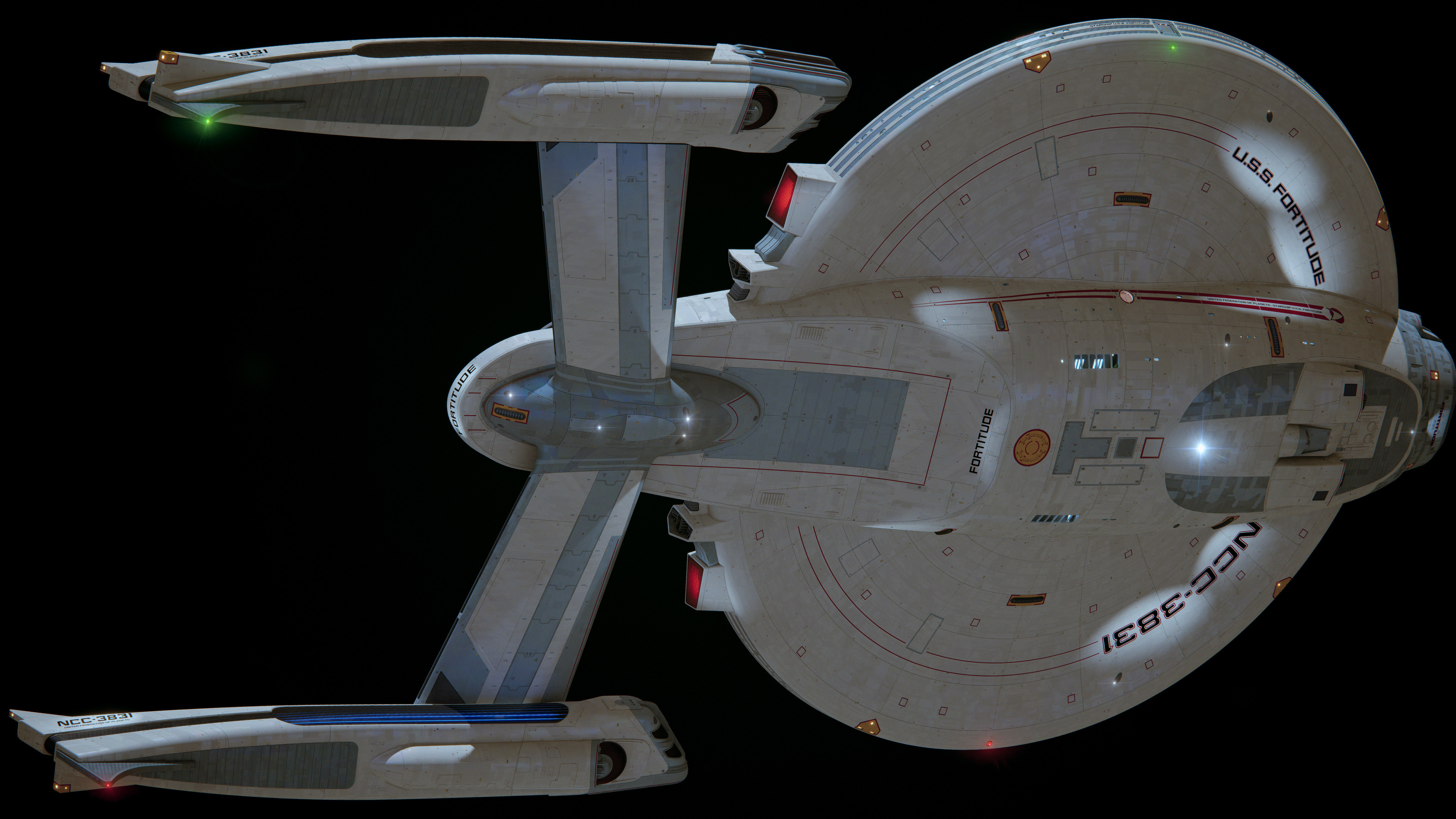 Howard Day - USS Fortitude cruising...