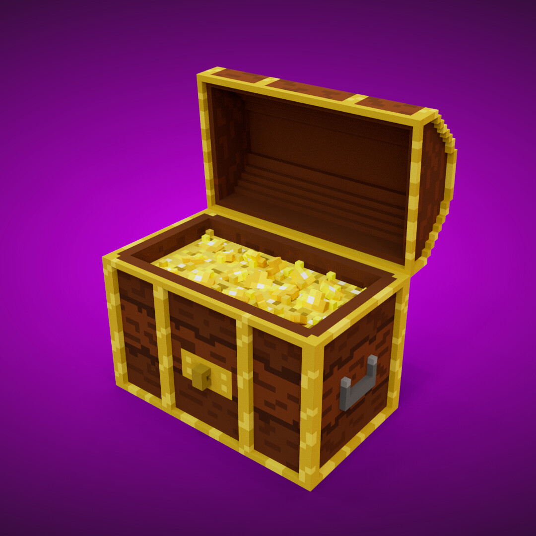 ArtStation - Treasure in Voxedit