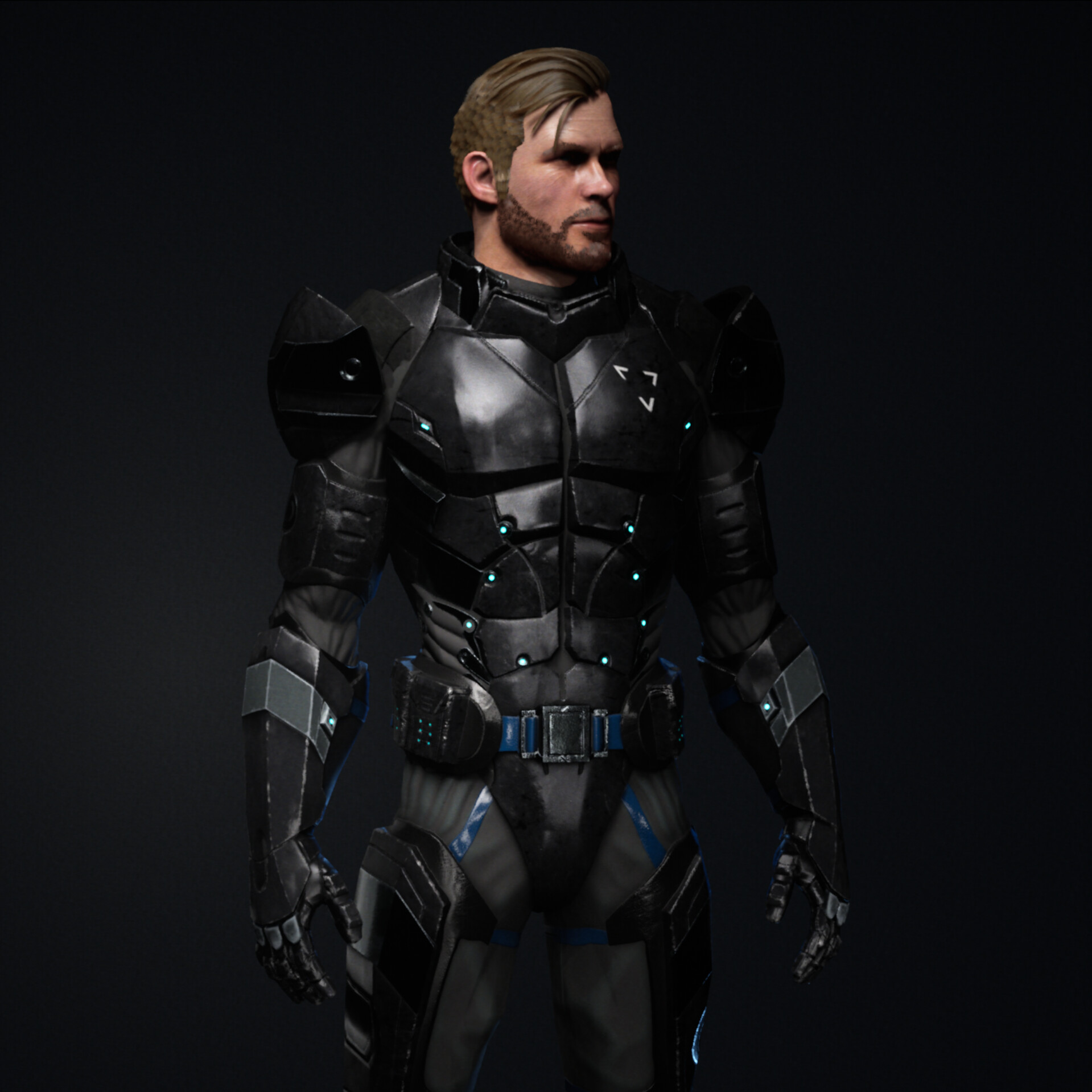 ArtStation - sci-fi game character