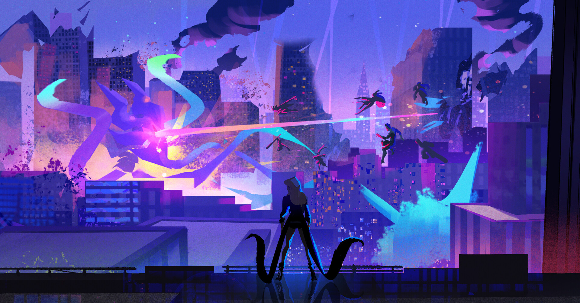 ArtStation - Riot Games 怪兽入侵PV