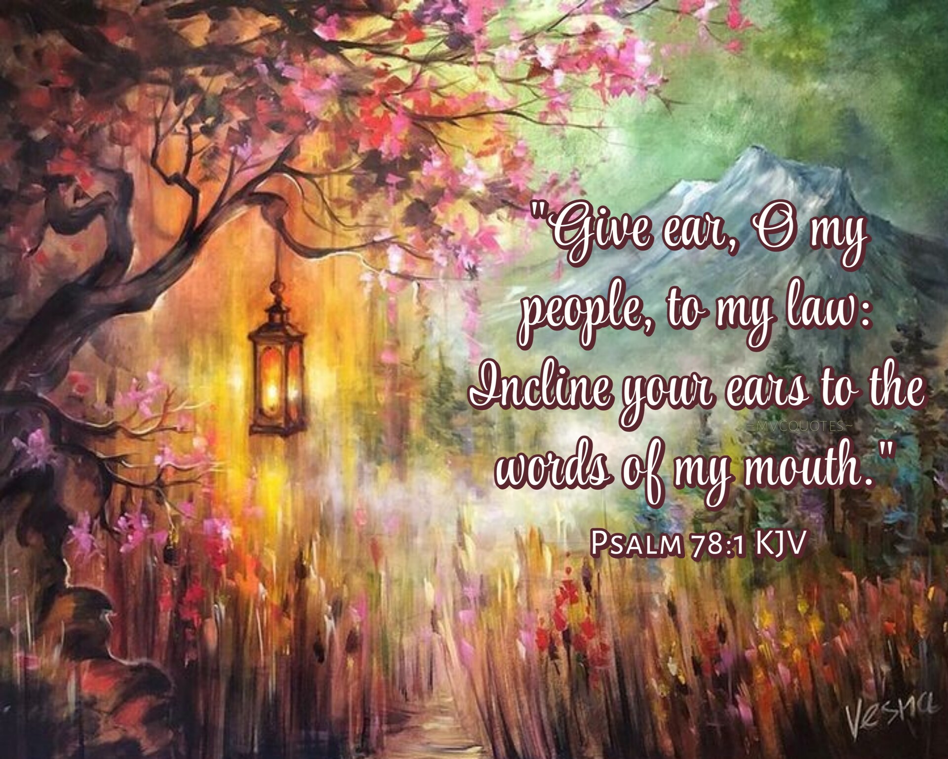 ArtStation - Psalm 78:1