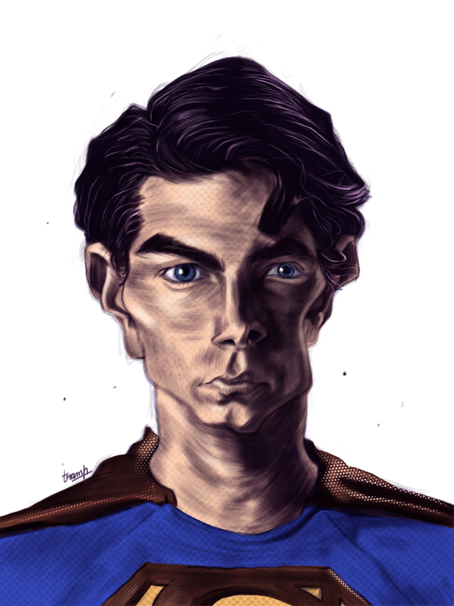 ArtStation - Brandon Routh Superman