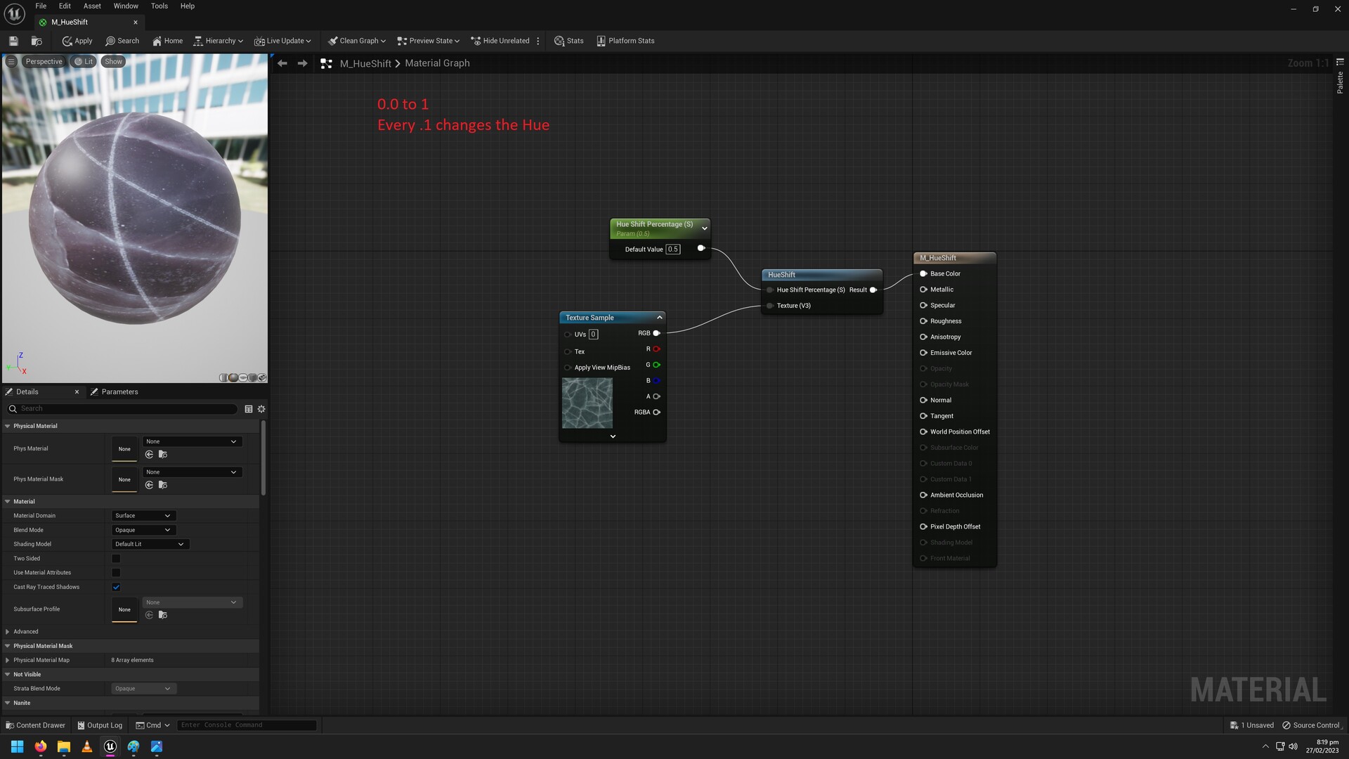 Damien Ramirez (CG) - Materials Part 3 UE5
