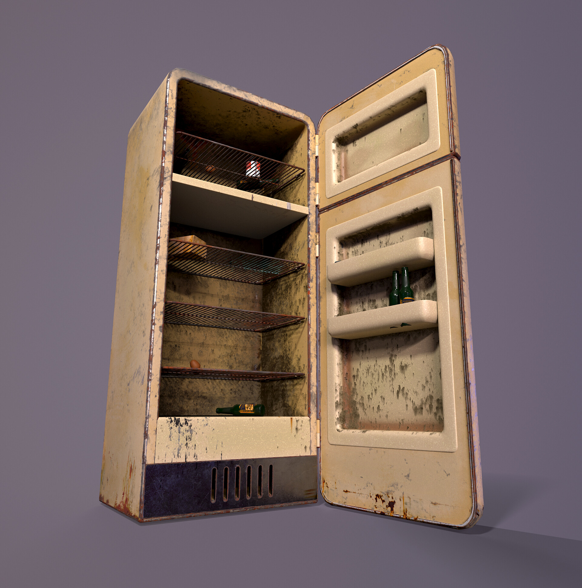 ArtStation - Old fridge