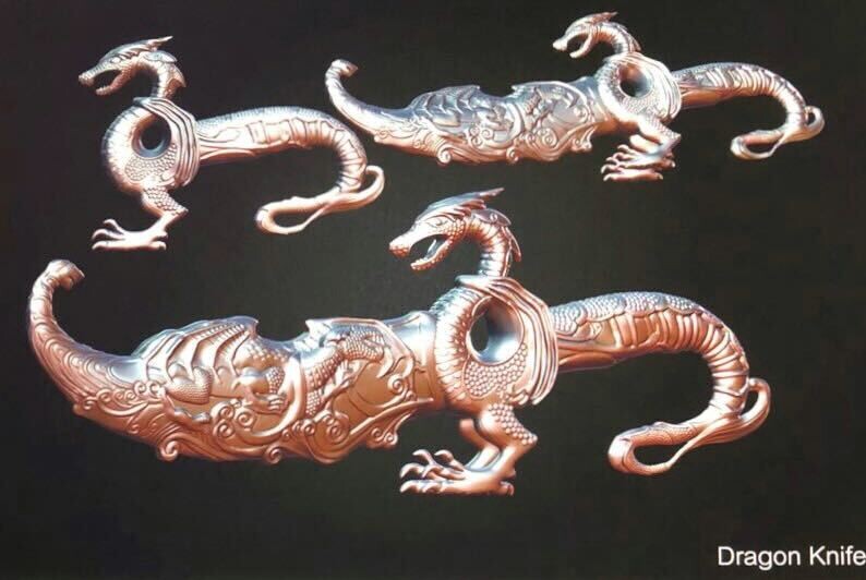 ArtStation - Dragon Knife