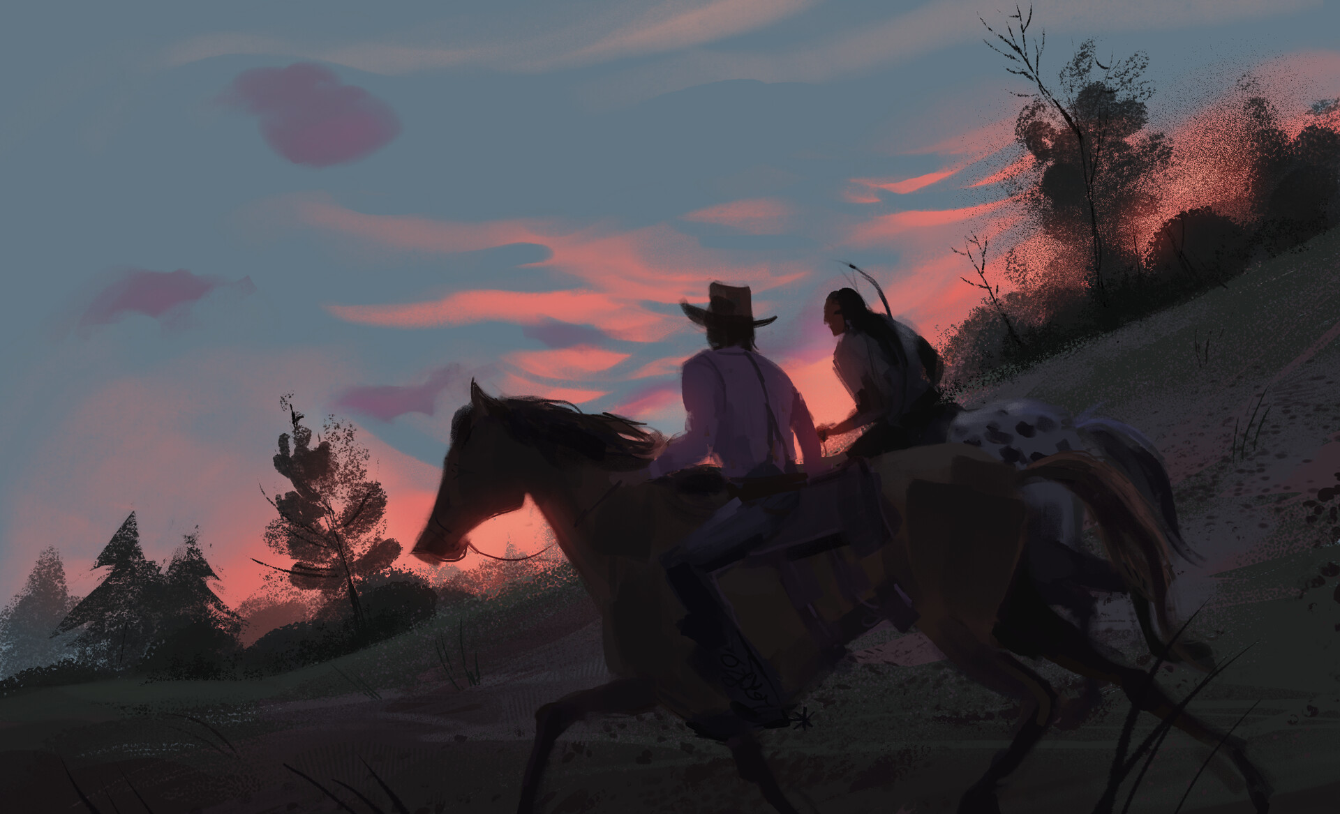 ArtStation - Cowboys