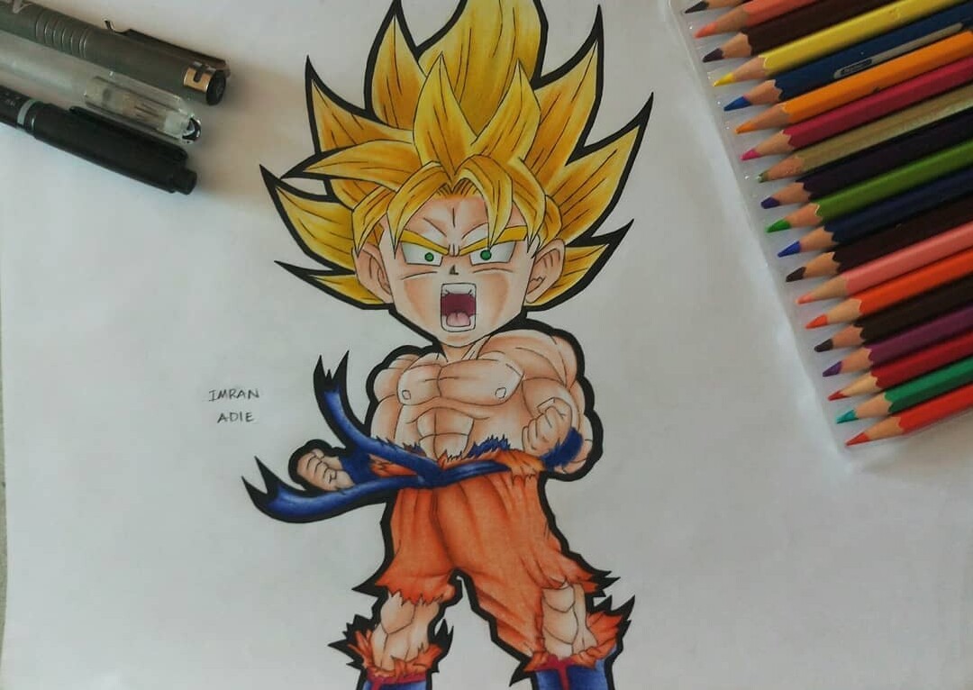 ArtStation - DragonBall (Goku)
