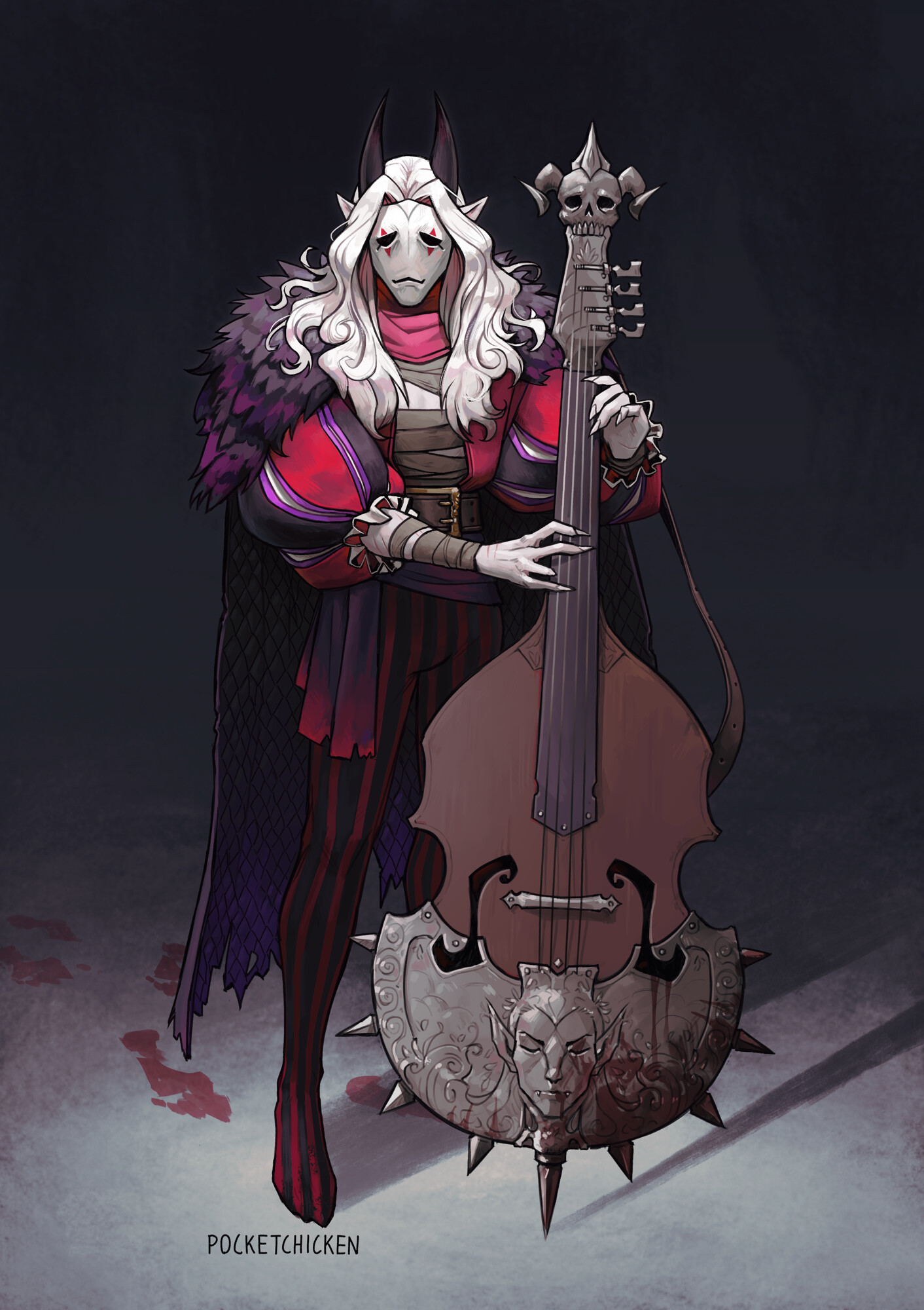 ArtStation - The Crimson Bard
