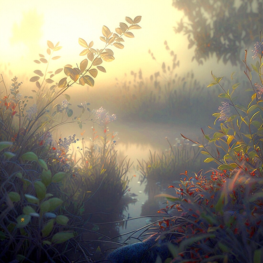 ArtStation - In the delicate morning light