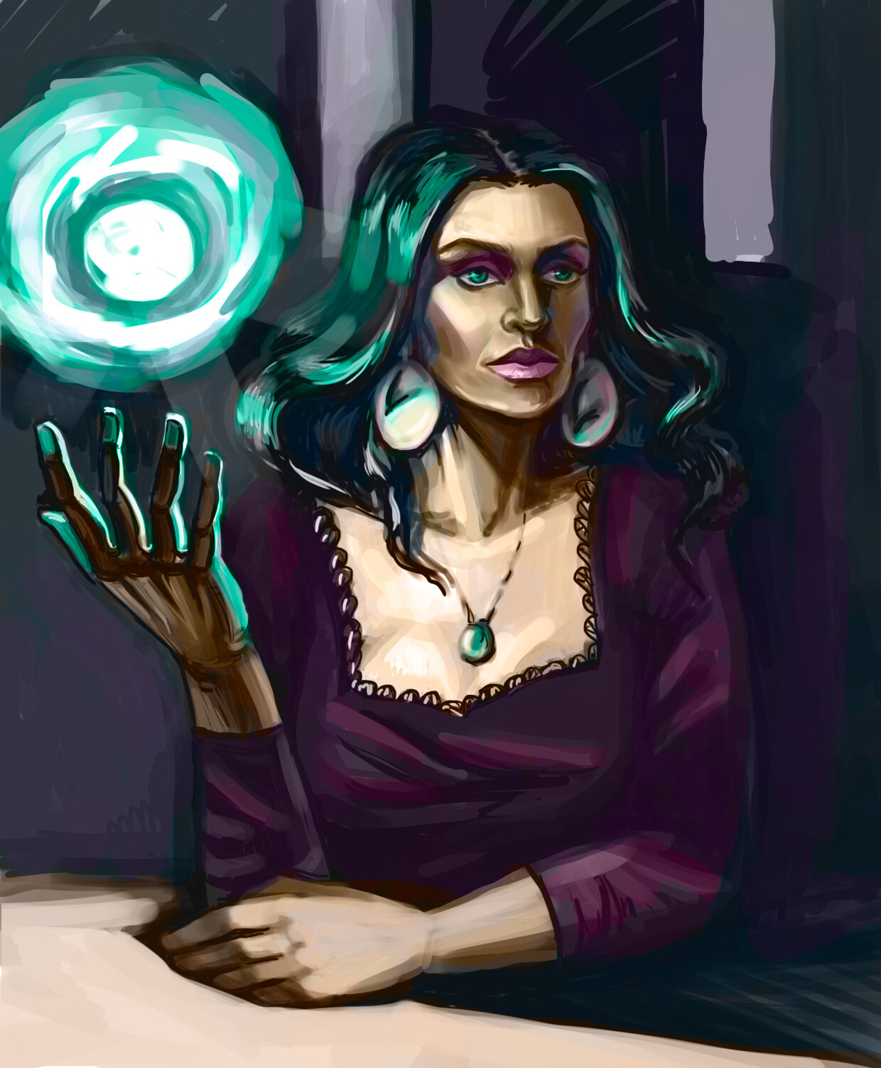 ArtStation - Green Witch