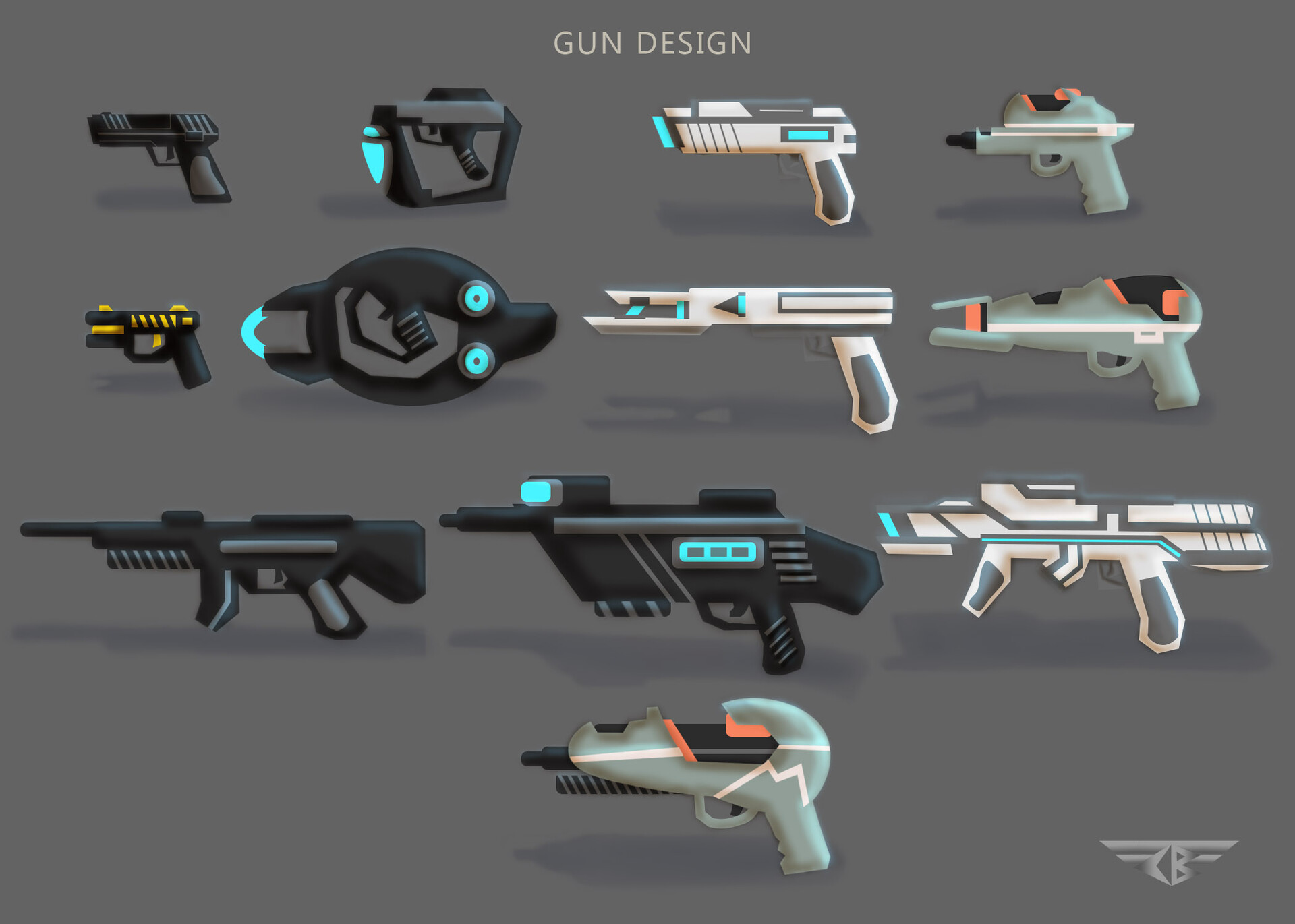 ArtStation - Gun Designs
