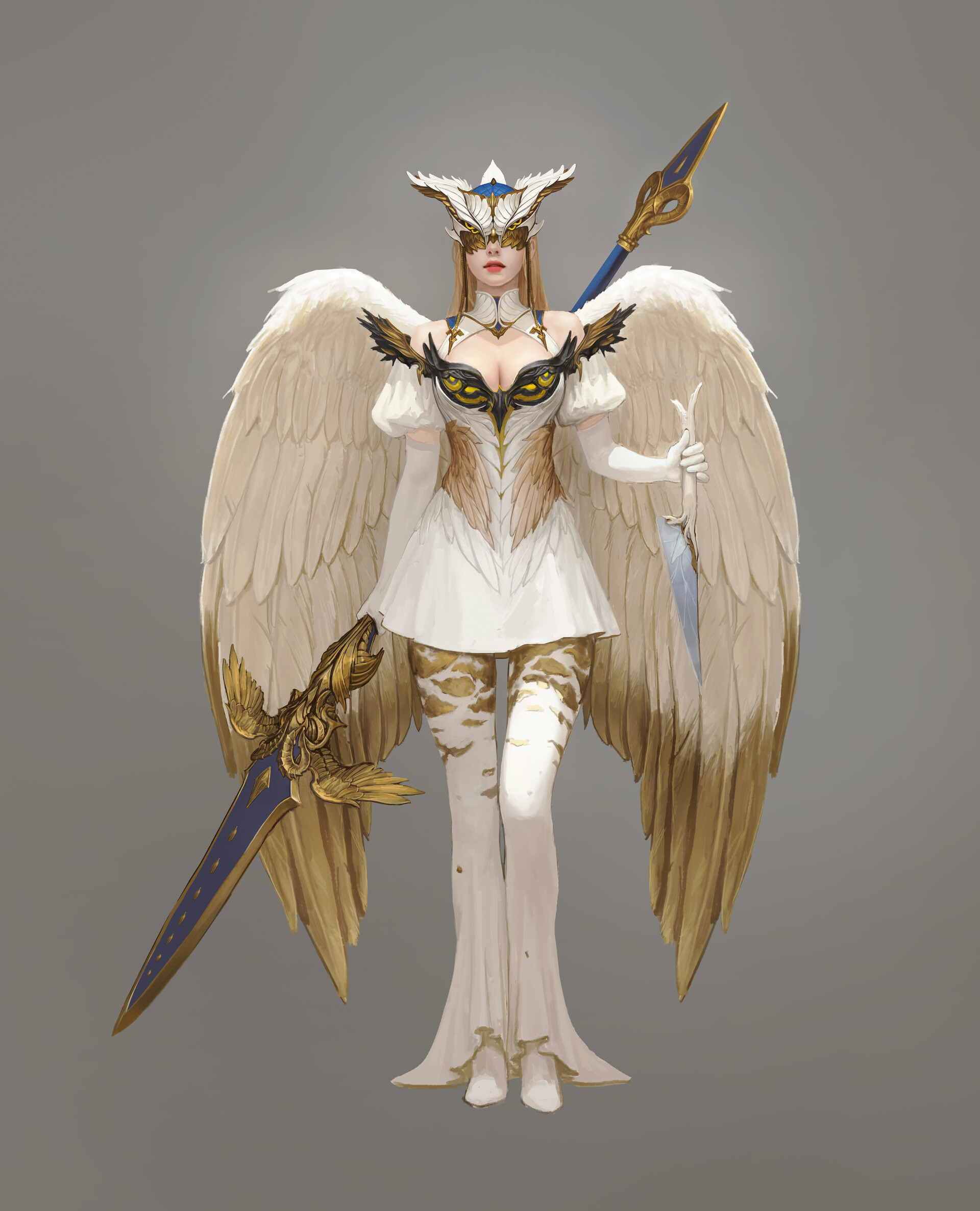 Owl Angel by MEPOPA (Sehun Jeong) : r/ImaginaryAngels