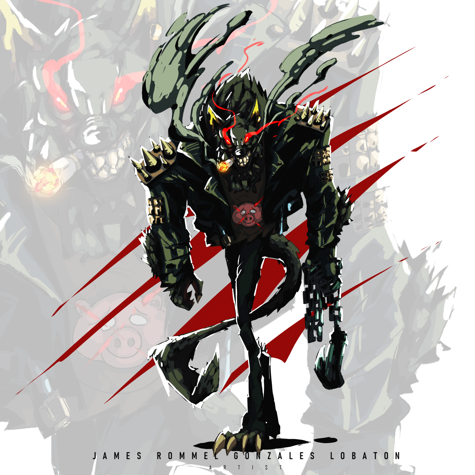 ArtStation - The Big Bad Wolf (character design challenge)