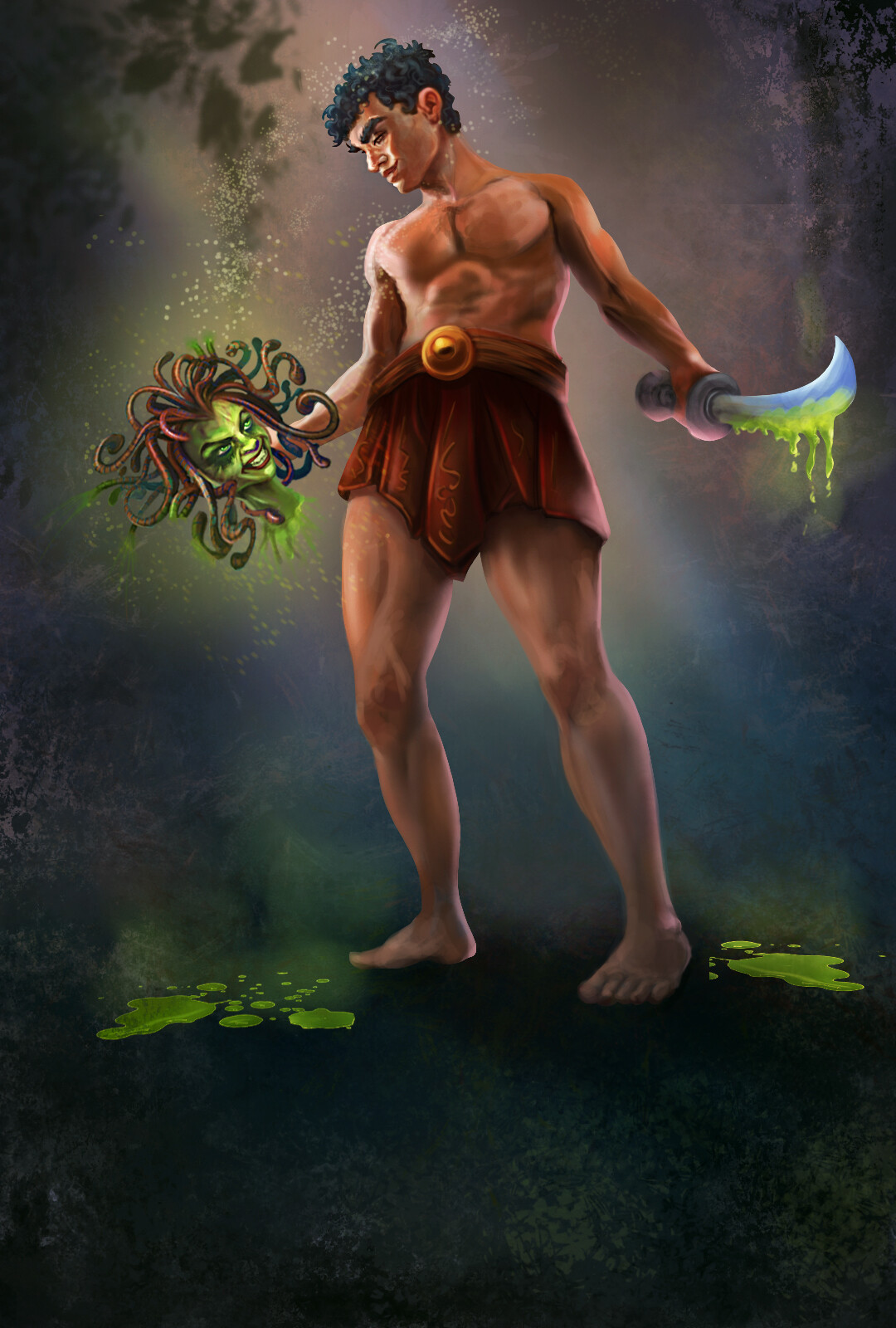 ArtStation - Perseo and Medusa