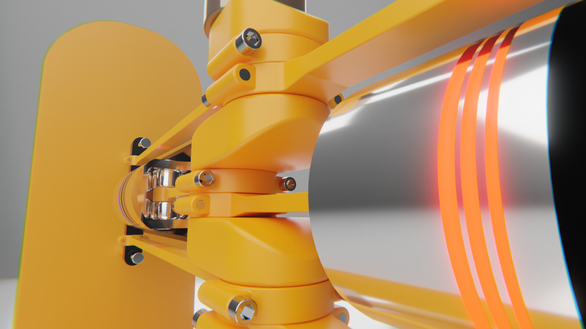 ArtStation - Opposed Piston Engine