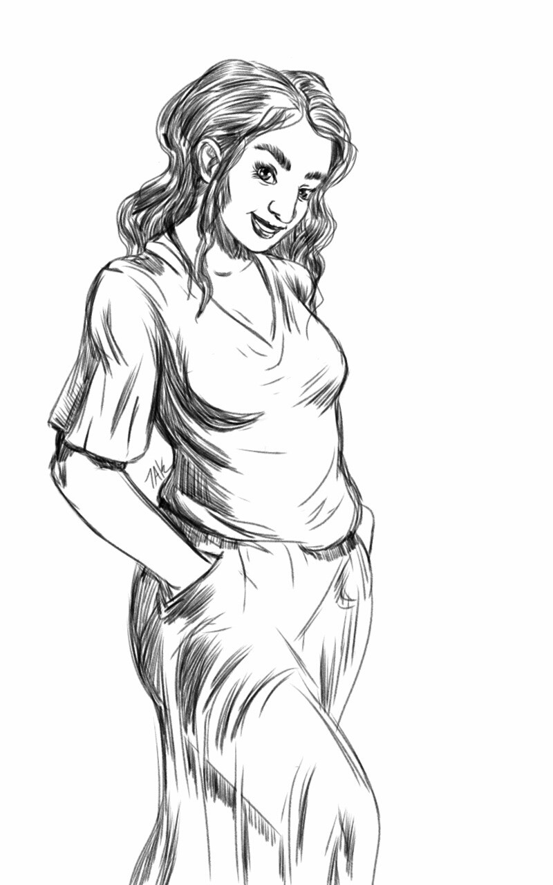 ArtStation - Daily Sketch: Annie