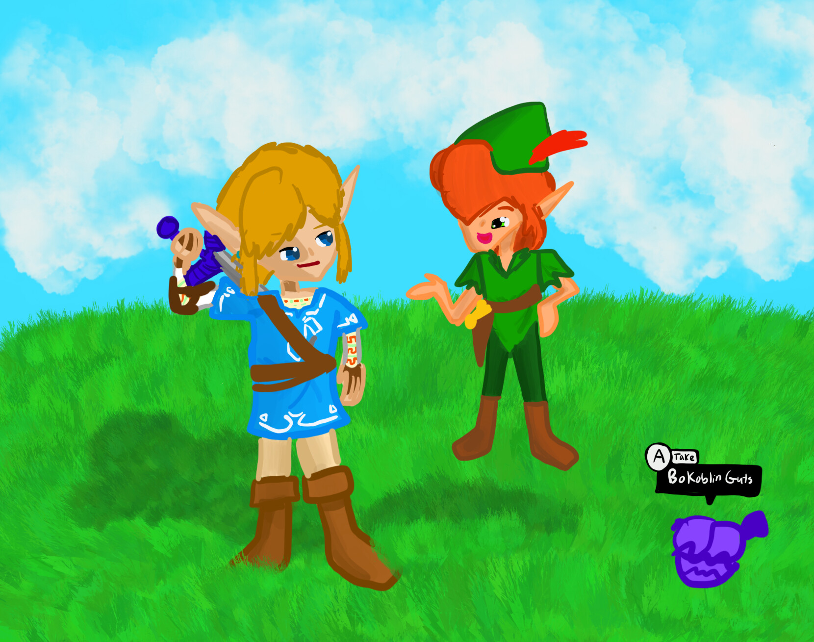 ArtStation - Link Meets Peter