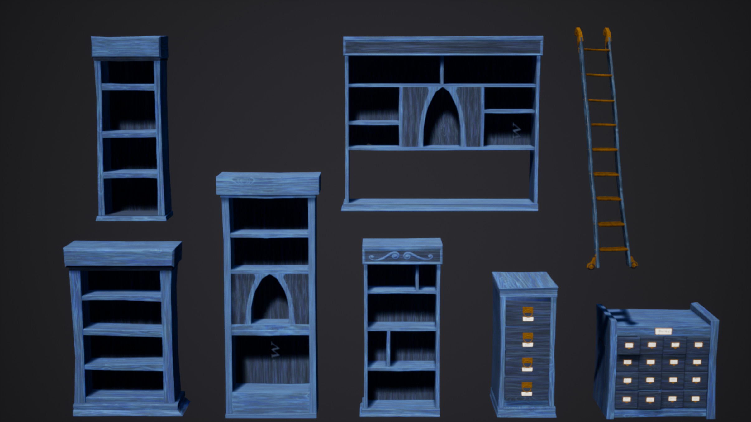 I-an Chen - Spiral - Stylized Props Compilation - Unreal Engine 4