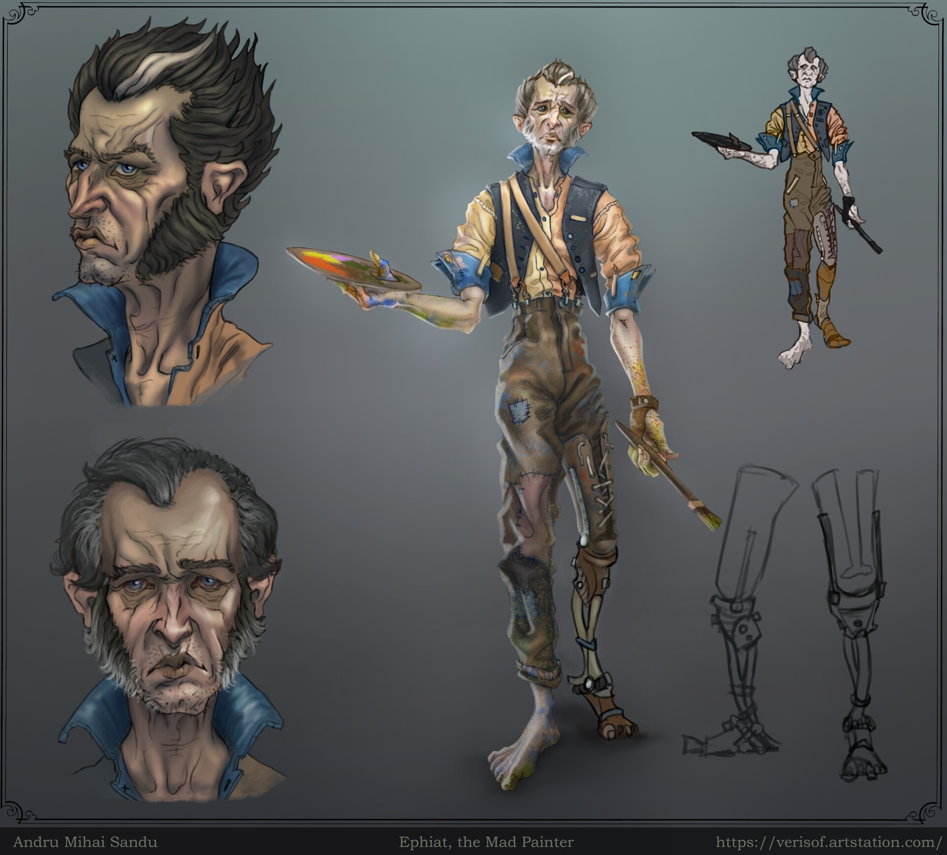 Mihai Andru Sandu - EPHIAT - Real Time Game Character