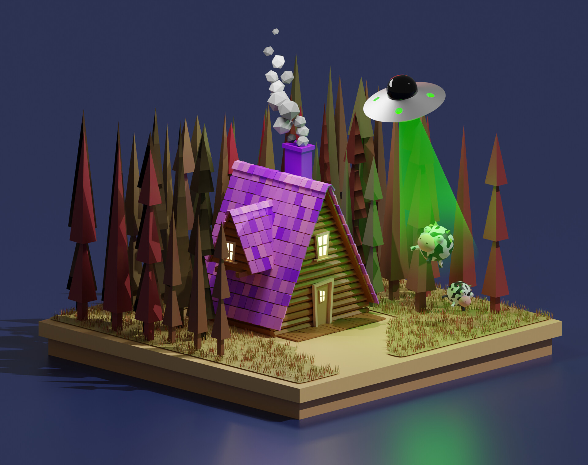 ArtStation - Mysterious house