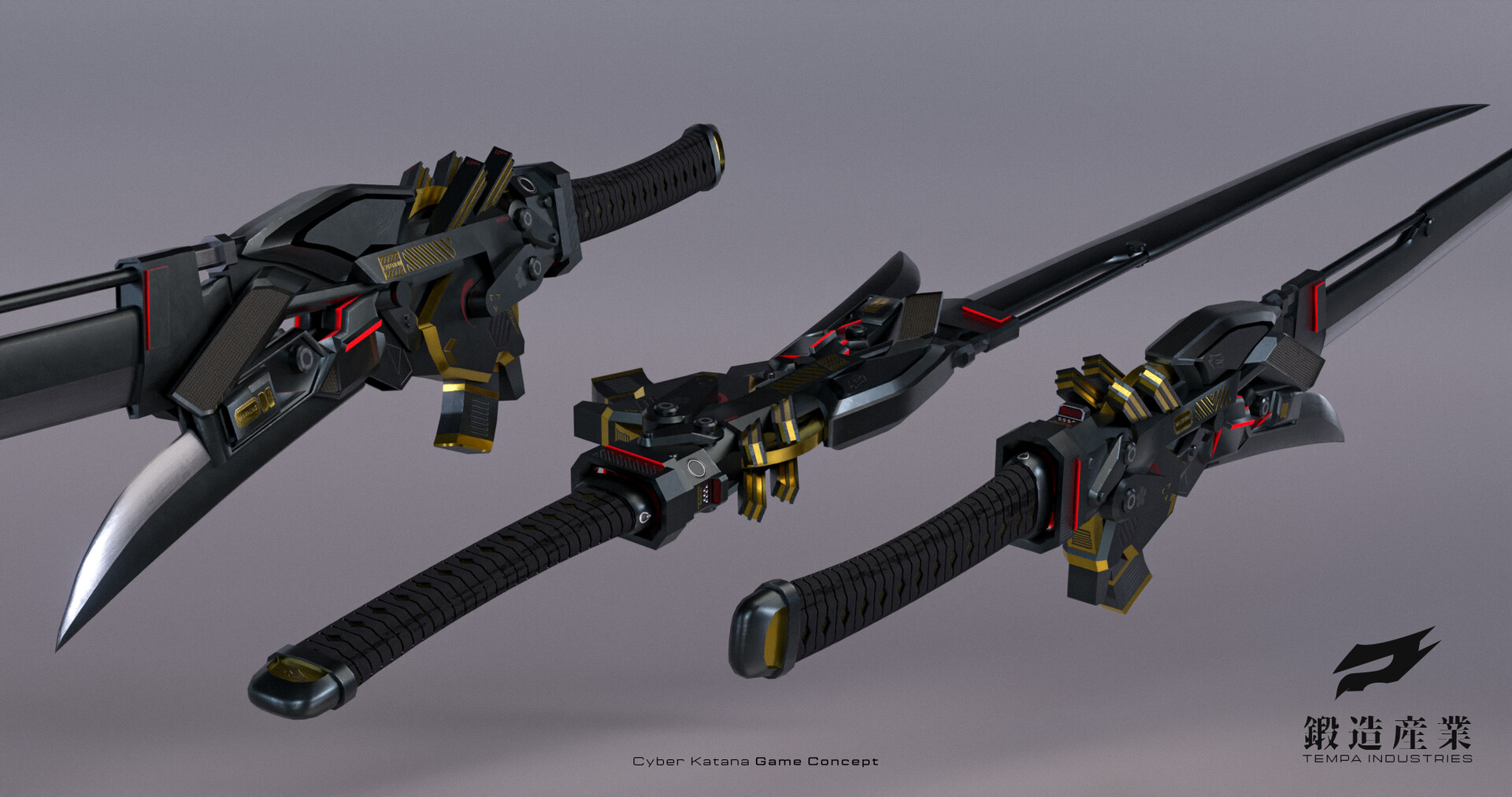 Shoenix Studios - Futuristic Sword Concept