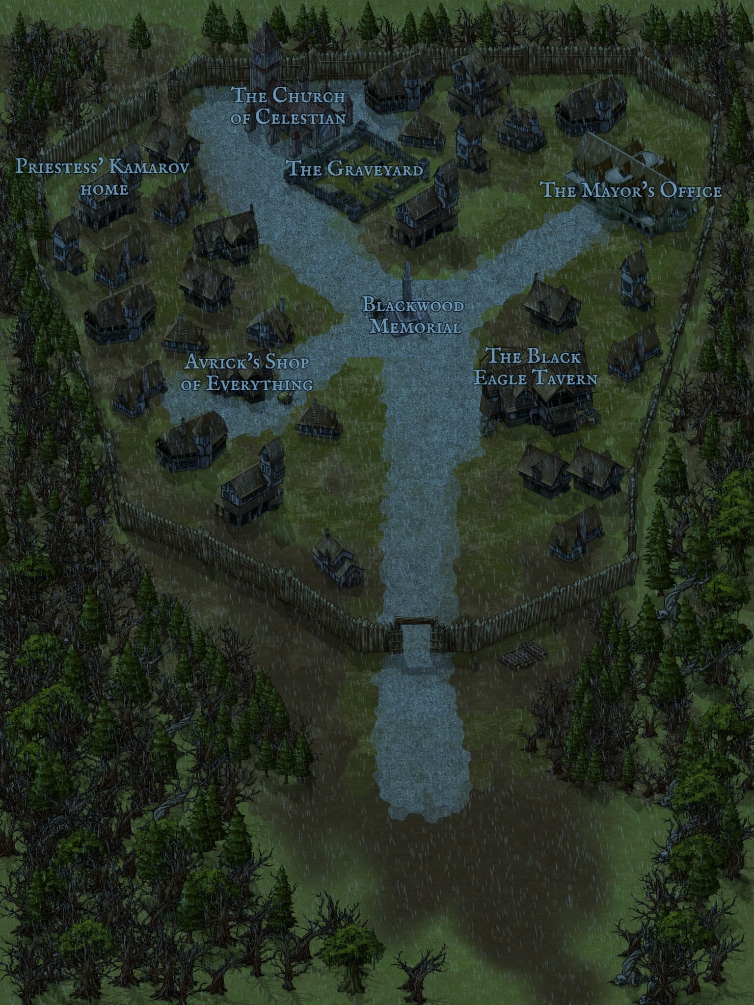 ArtStation - Brittlehall Map