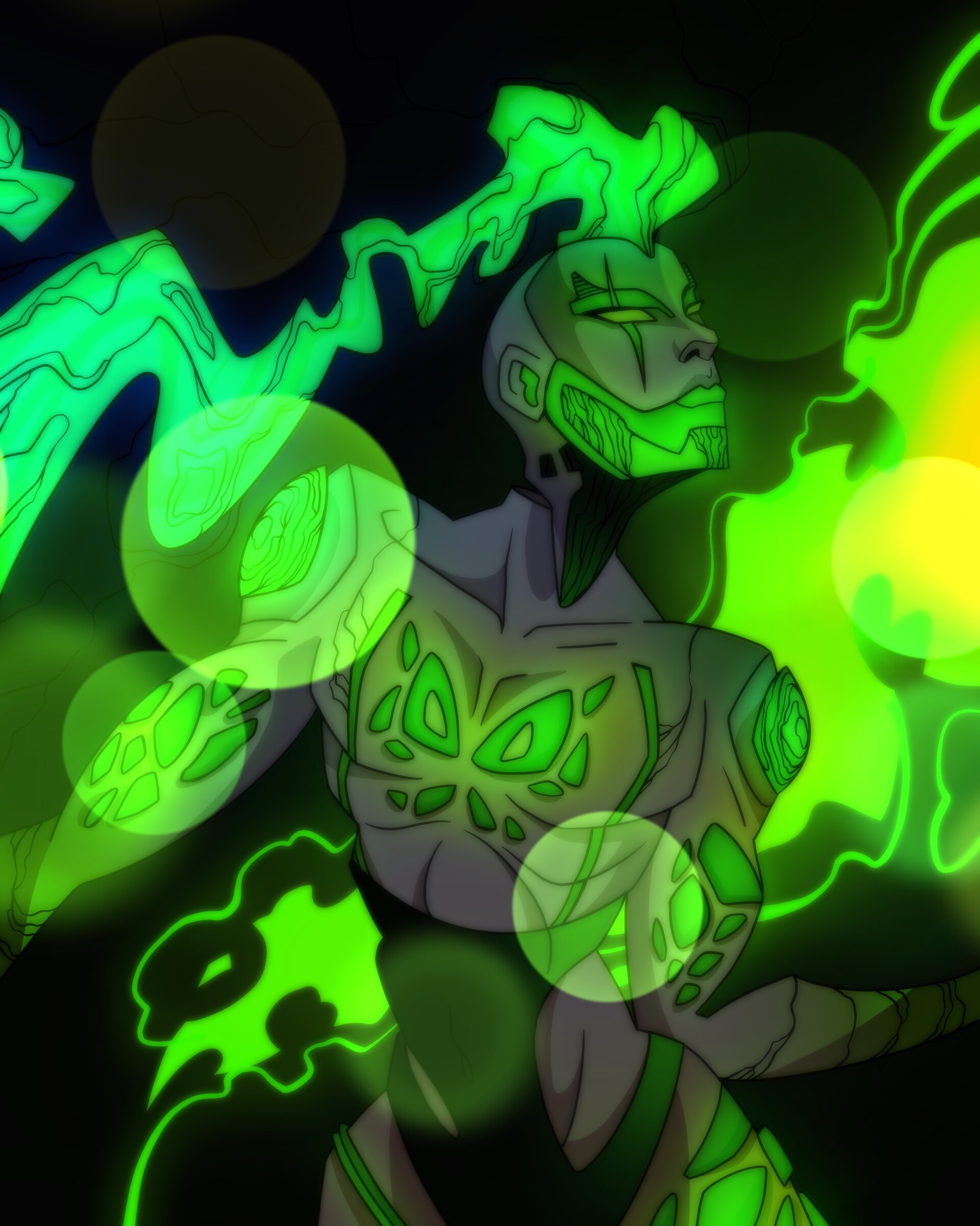 ArtStation - S.E.L.V.I.E.L. [Neon Druid]