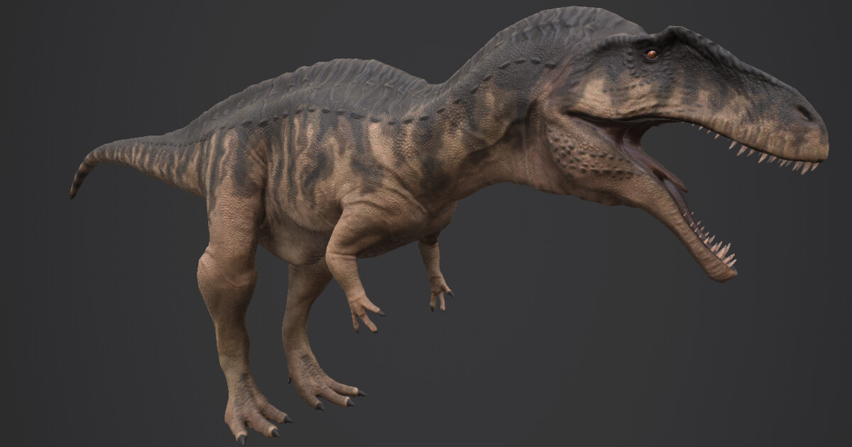 ArtStation - Acrocanthosaurus