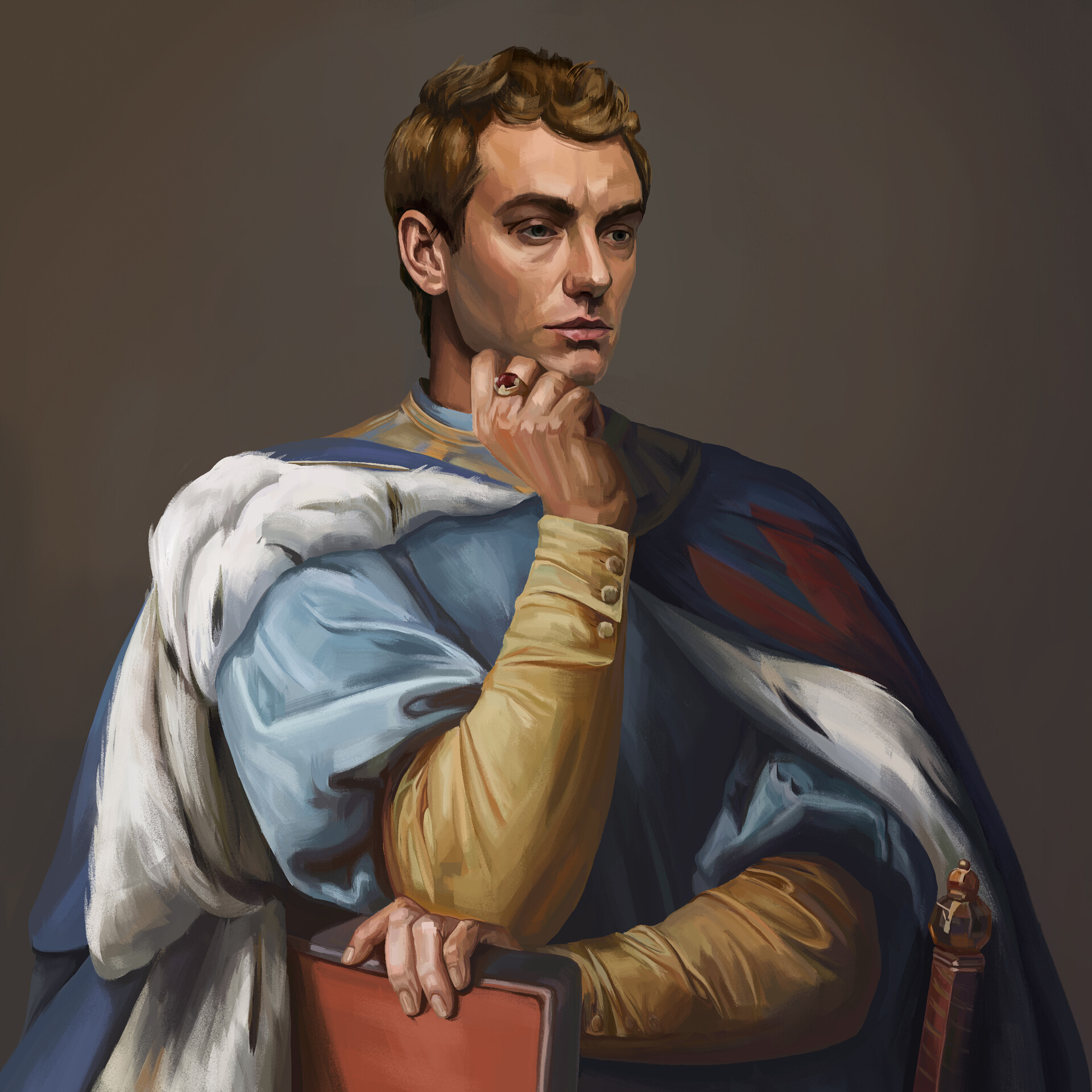 ArtStation - King Arthur historical portraits