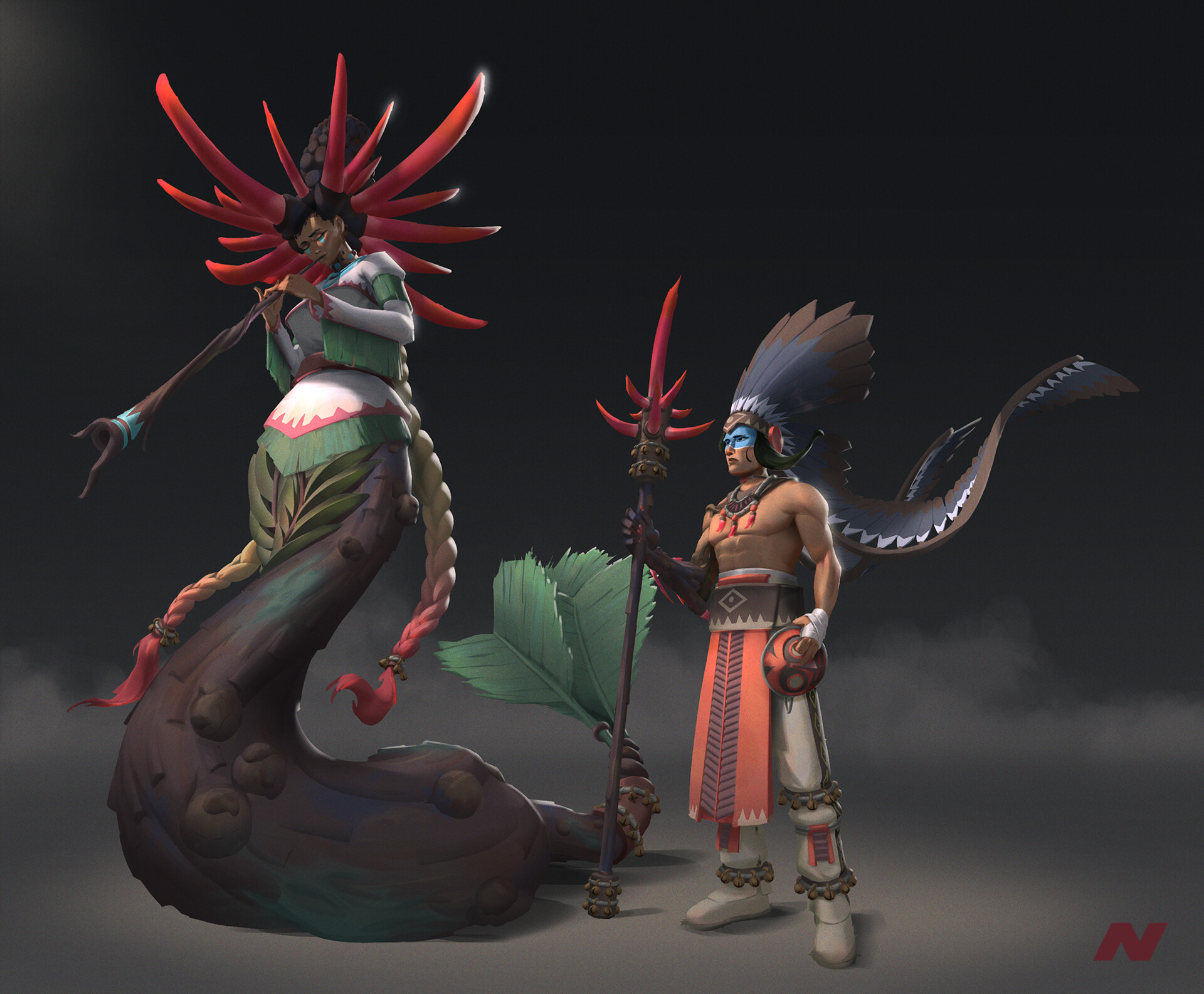 ArtStation - Icaro and Bloom